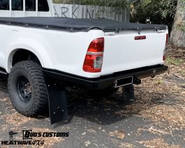 HILUX N70 & N80 - REAR QUARTER CHOP BUMPER - 50mm / 2" BODY LIFT