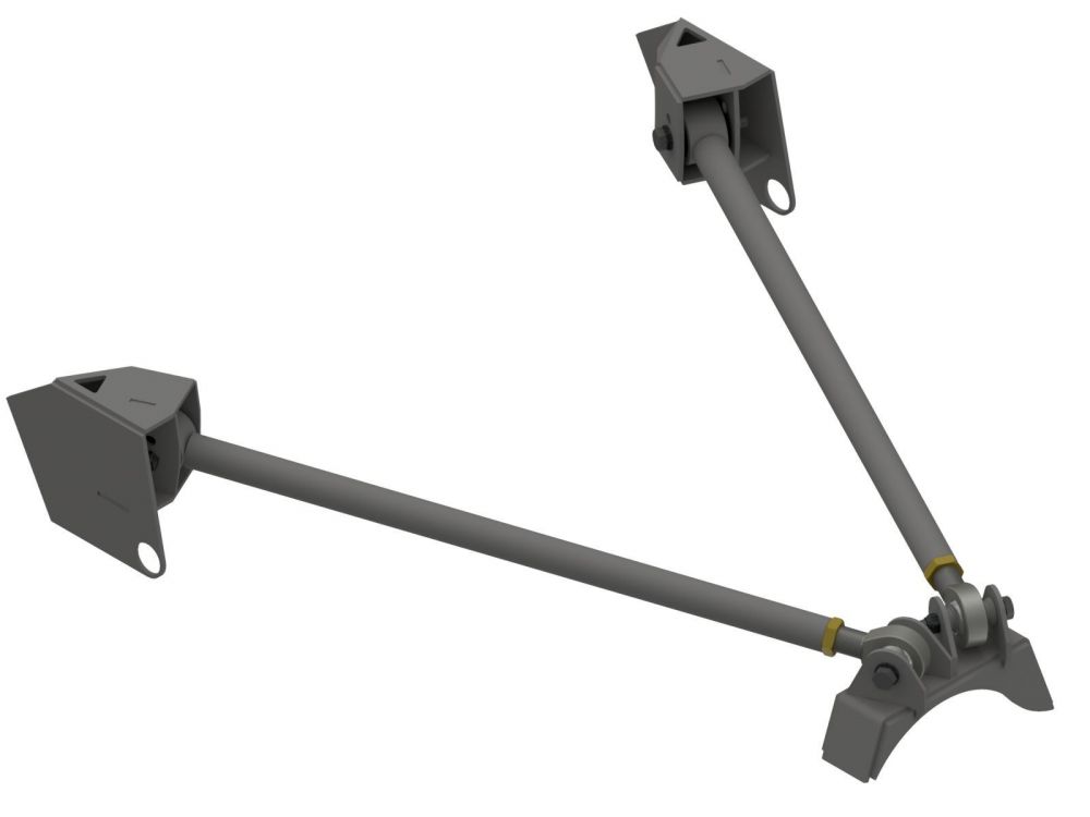 GQ / GU PATROL 4 LINK UPPER KIT - BUSHES CHASSIS END - HIEM DIFF END